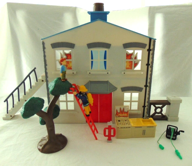 FIREMAN SAM MULTI Rescue House With Sam, Norman And Accessories £12.99 ...