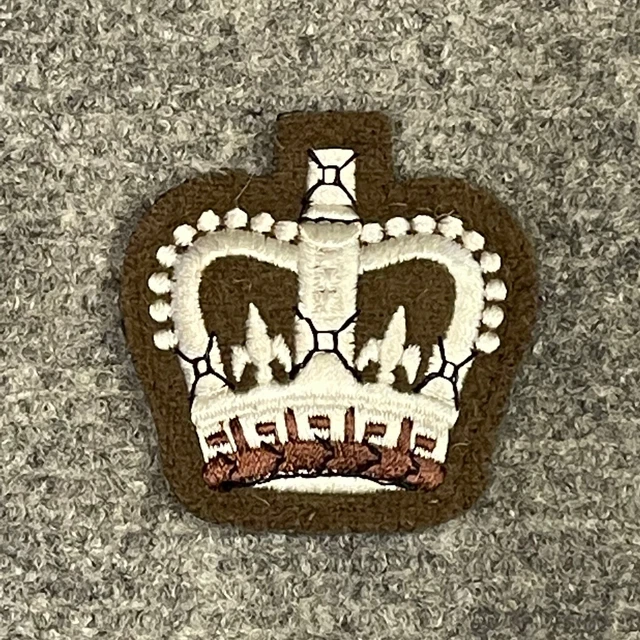 BRITISH ARMY SURPLUS Issue No.2 FAD Dress Warrant Officer WO2 Crown ...