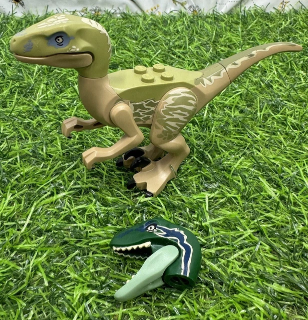 Lego Jurassic World Delta _ LEGO Jurassic World Raptor Delta Minifigure ...