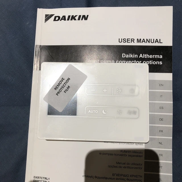 DAIKIN ALTHERMA TOUCH Panel N591812D299 EUR 99,00 - PicClick IT