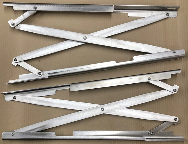 CAMPERVAN HEAVY DUTY Elevating Pop Top Roof Hinges (1 Pair) £151.48 ...