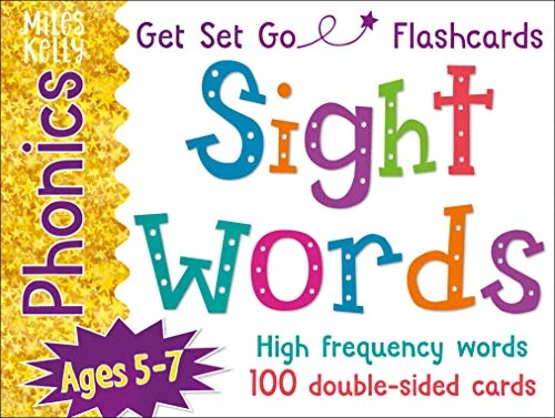 PHONICS FLASHCARDS - Sight Words: 100 double-sided durable and easy to ...