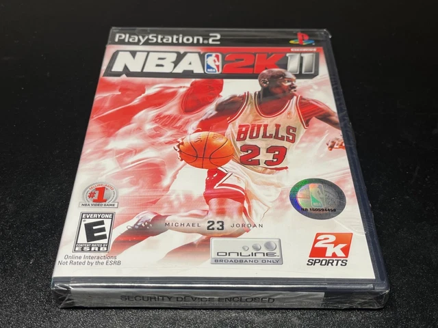 Nba 2k11 Playstation 2 Ps2рџ ґrareрџ ґmichael Jordan рџ ґfast Shippingрџ ґsealed W