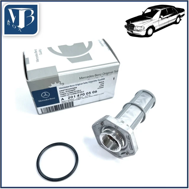 GENUINE MERCEDES-BENZ W126 C126 fuel sieve tank filter A2014700506 £32. ...