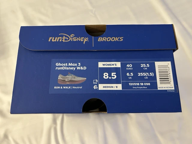 BROOKS RUNDISNEY 2025 EPCOT Women’s Running Shoes W 8.5 Reg Width B ...