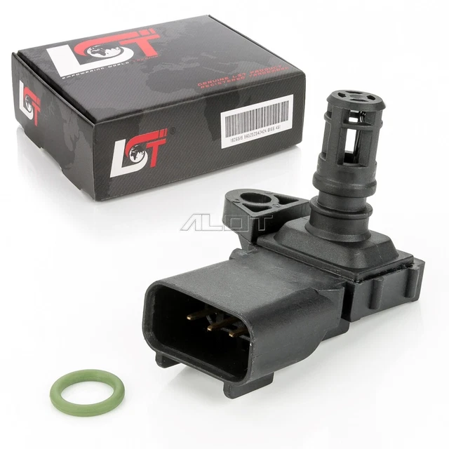 SENSOR FOR INTAKE Manifold Pressure Boost 4-polig Fo Volvo C30 S40 V50 ...