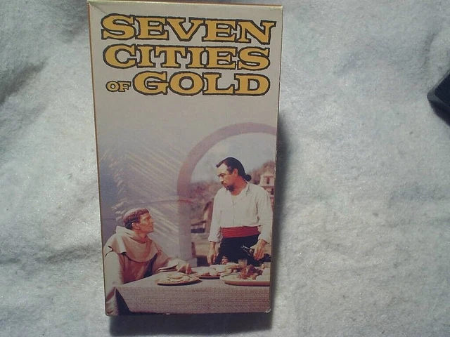 SEVEN CITIES OF GOLD VHS MOVIE,Anthony Quinn,Rita Moreno,Jeffrey Hunter ...