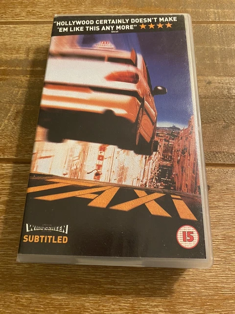 TAXI VHS VIDEO Luc Besson Rare Samy Naceri Frederic Diefenthal EUR 10 ...