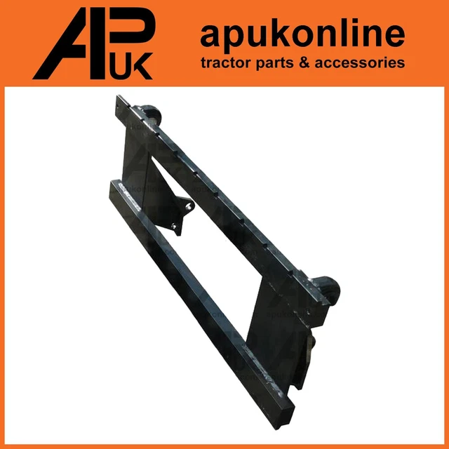 PALLET FORK FRAME 1500kg Euro 8 Quick Hitch Attach Bracket Euro-Norm ...
