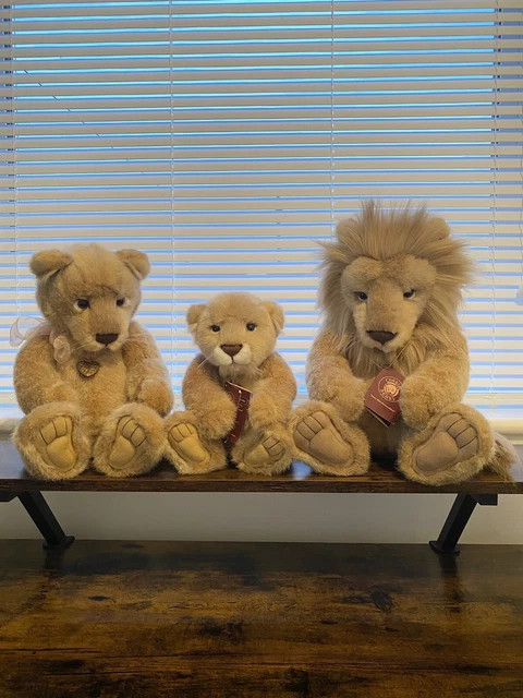 CHARLIE BEAR LION Family (Savannah, Lyra & Linus) Used £200.00 ...