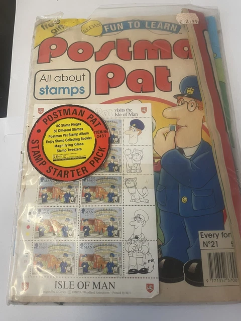 POSTMAN PAT 1990 Vintage Stamp Comic Rare Stamps £11.95 - PicClick UK