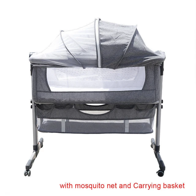 BABY COTS EXTRA bed cot with rollers up to 25 kg resilient, with ...