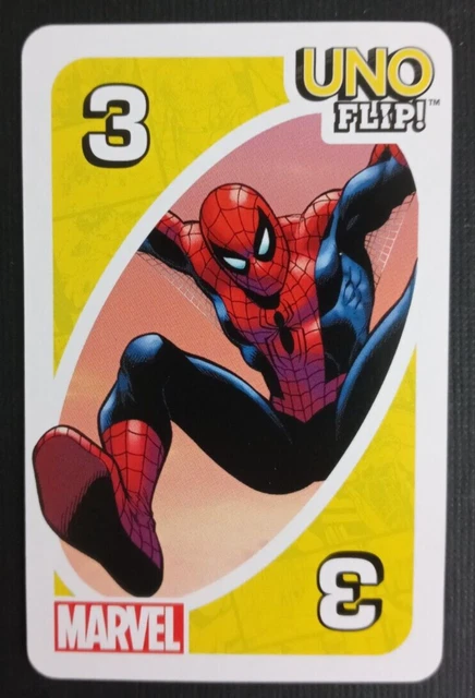 MARVEL UNO FLIPS Card Yellow Spider-Man #3 /Ultron #1 £1.64 - PicClick UK