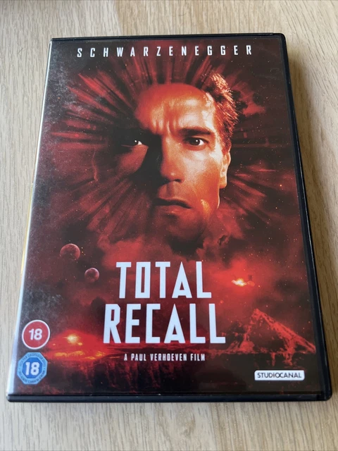 TOTAL RECALL DVD (2020) Arnold Schwarzenegger, Verhoeven (DIR) cert 18 ...