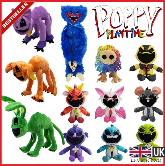 POPPY PLAYTIME HUGGY Wuggy Smiling Critters Plushie Stuffed Games Plush ...
