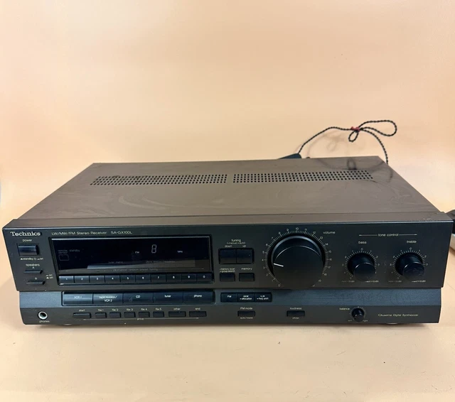 TECHNICS SA-GX100L STEREO Receiver Amplifier HiFi Separate - Faulty £29 ...