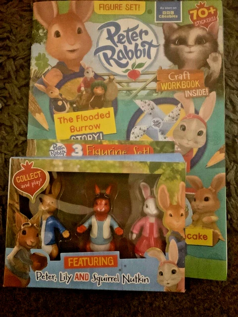 PETER RABBIT MAGAZINE #89 2024 Craft workbook 70+ Stickers & 3piece ...