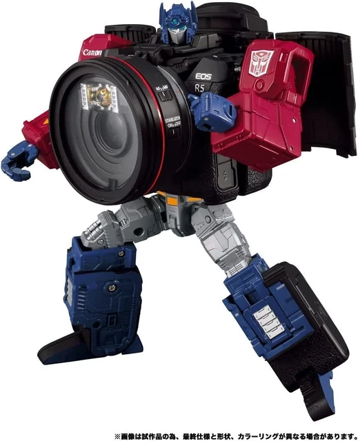 TAKARA TOMY TRANSFORMERS Canon/Transformers Optimus Prime R5 EUR 186,49 ...