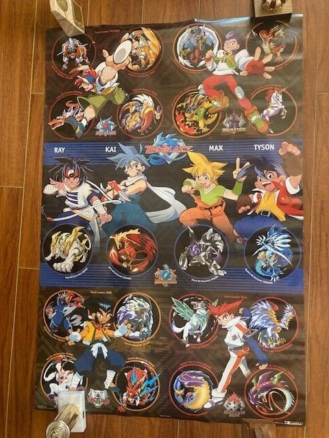 BEYBLADE CHART TRENDS Poster 34X22 Brand New #2636 $30.00 - PicClick CA