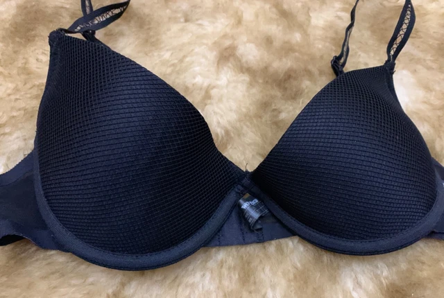 WONDERBRA BLACK PADDED underwired size us /uk 32b eu 70b It 2b £16.99 - PicClick UK