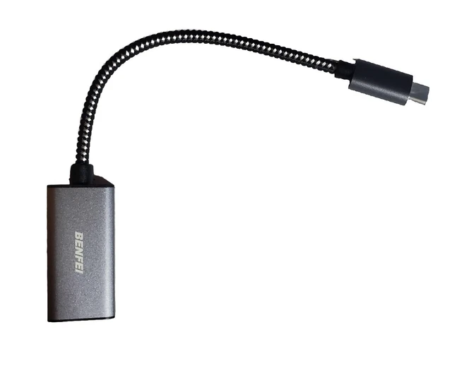 USB-C TO ETHERNET Adapter, Benfei USB Type-C (Thunderbolt 3) to RJ45 ...