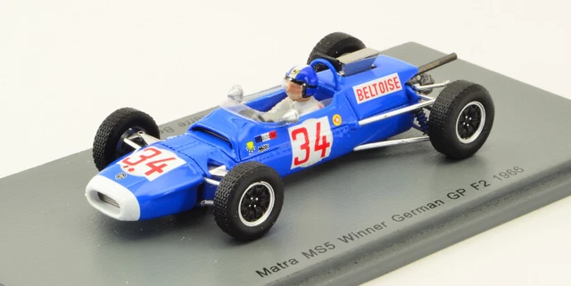 MODELLINO AUTO FORMULA 1 f1 scala 1:43 Spark Model MATRA MS5 JEAN ...