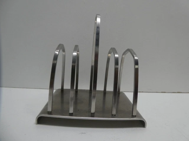 VINTAGE BREAKFAST STAINLESS Steel Toast Rack Old Hall $46.00 - PicClick AU