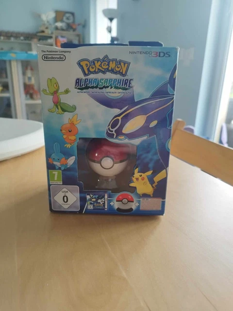 POKÉMON ALPHA SAPPHIRE Edition Collector Pokeball Starter Box Nintendo ...
