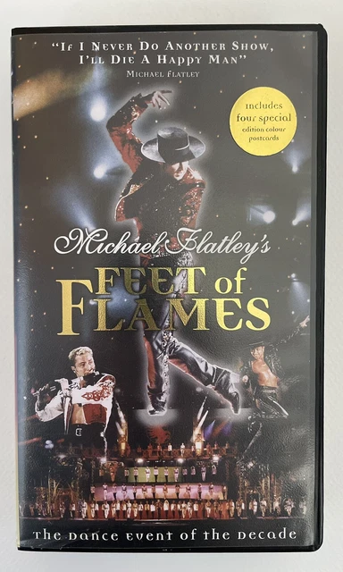 MICHAEL FLATLEY'S FEET Of Flames - VHS (1998) - London Hyde Park - Dance - Live £3.25 - PicClick UK