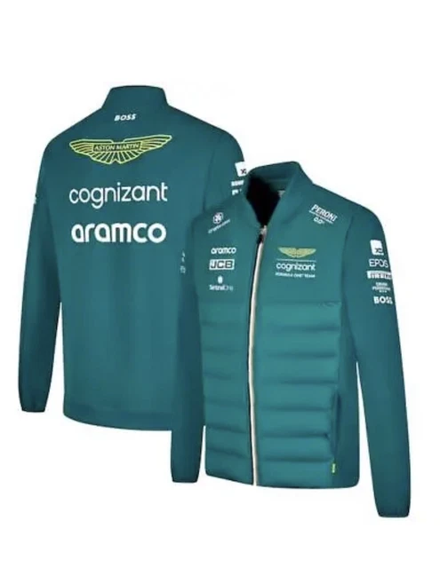 ASTON MARTIN ARAMCO Cognizant F1 2023 Official Team Hybrid Jacket| Size ...