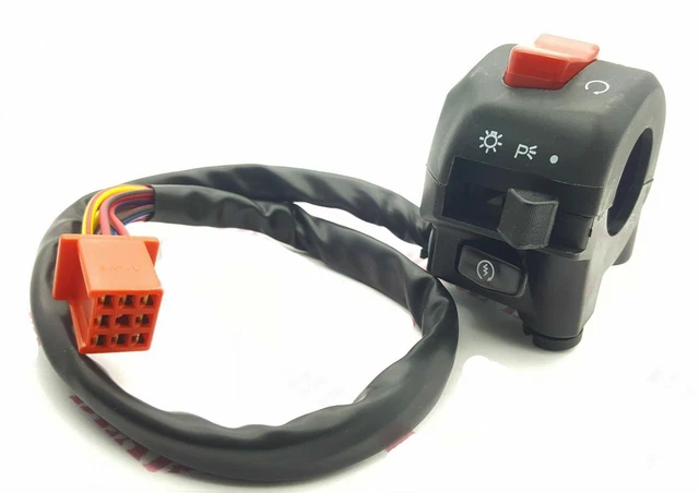 ROYAL ENFIELD BULLET Handlebar Engine Headlight Switch Electric Stater ...