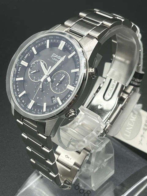 CASIO LINEAGE LIW-M700D-1AJF Multiband 6 Solar Radio Men's Watch in Box ...