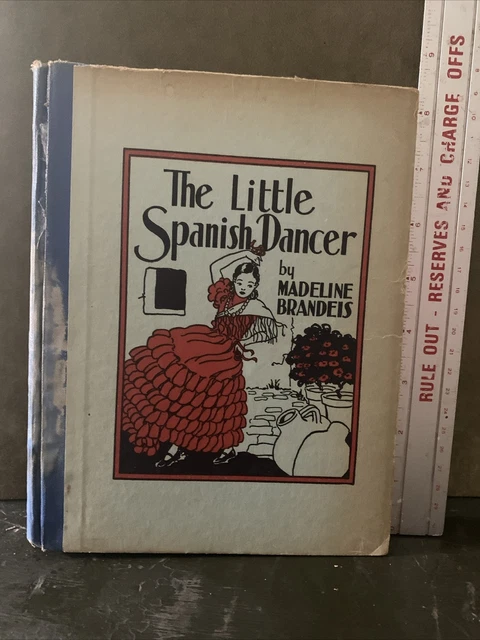 THE LITTLE SPANISH Dancer Madeline Brandeis Seville Spain Photo Illus ...