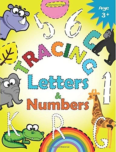 TRACING LETTERS AND Numbers for Preschool: Kindergarten Tracing Workbook