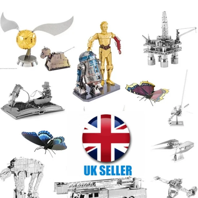 METAL 3D MODEL Kit - Self-Assembly Laser Cut Miniatures - UK Seller £13 ...