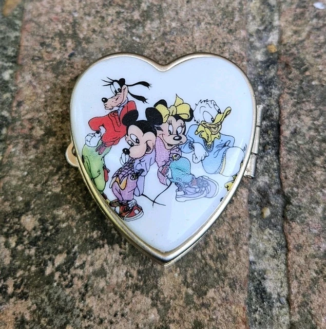 VINTAGE DISNEYS MICKEY And Friends Small Pill Box Holder £19.51 ...