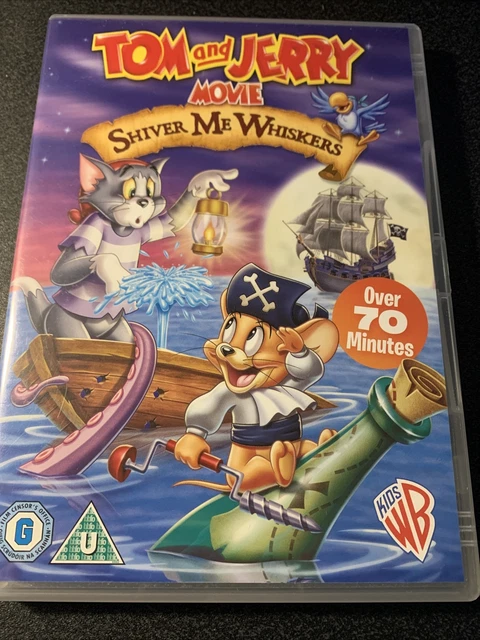 DVD TOM AND Jerry Shiver Me Whiskers The Movie Uk R2 Animated Cartoon £ ...