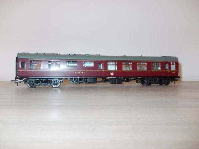 BACHMANN MK1 RESTAURANT Miniature Buffet Car, RMB BR Maroon £21.47 ...