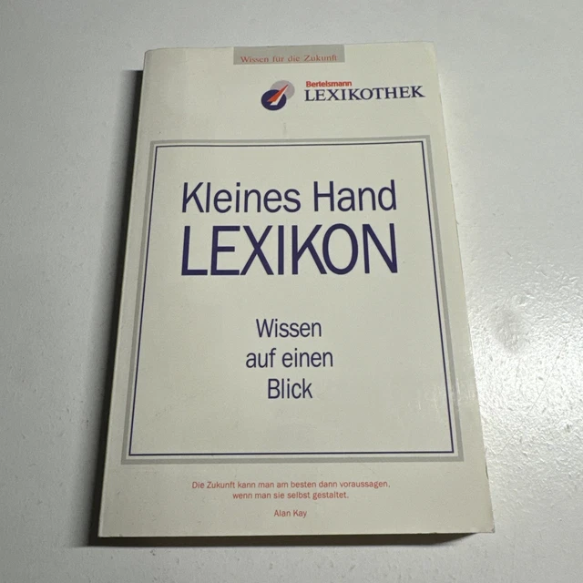 KLEINES HAND LEXIKON - Wissen auf einen Blick EUR 1,00 - PicClick DE
