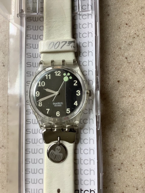 SWATCH JAMES BOND 007 Villains 2008 Blofeld's Persian Cat “You Only Live” watch EUR 202,23 ...