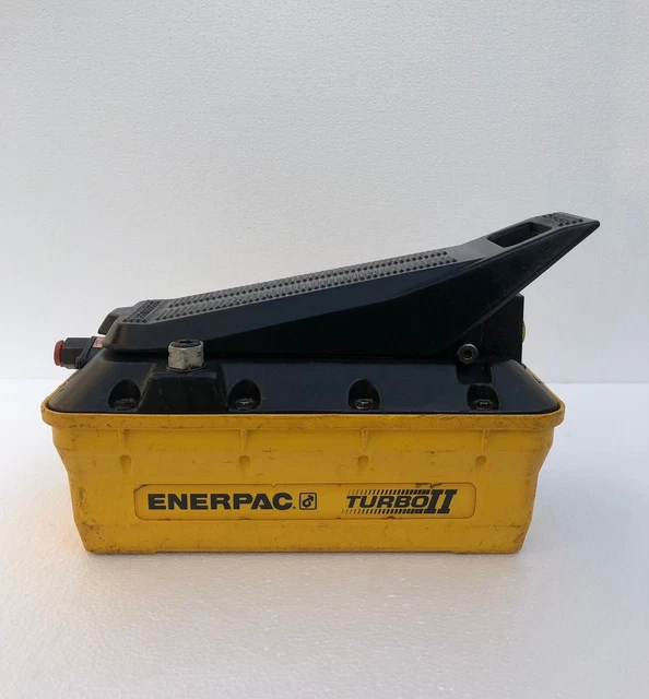 ENERPAC PATG1102N TURBO 2 Compressed Air Operated Hydraulic Foot Pump ...