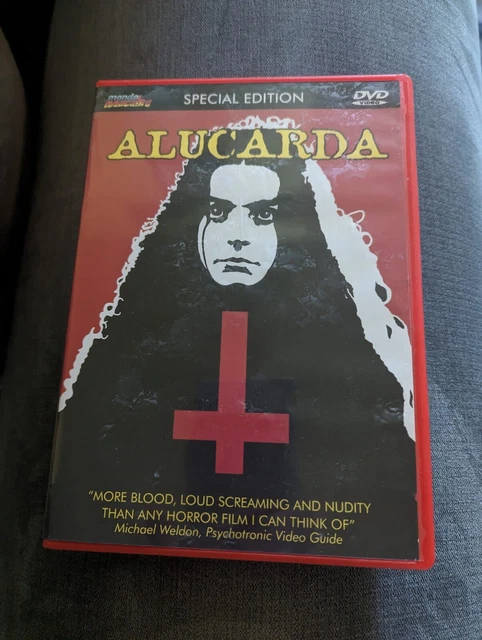 ALUCARDA DVD RARE - Cult 70's satanic special edition - Freepost £9.99 ...