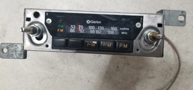 RT-471L CLARION AM FM Radio Made In Japan Vintage Retro Factory ...