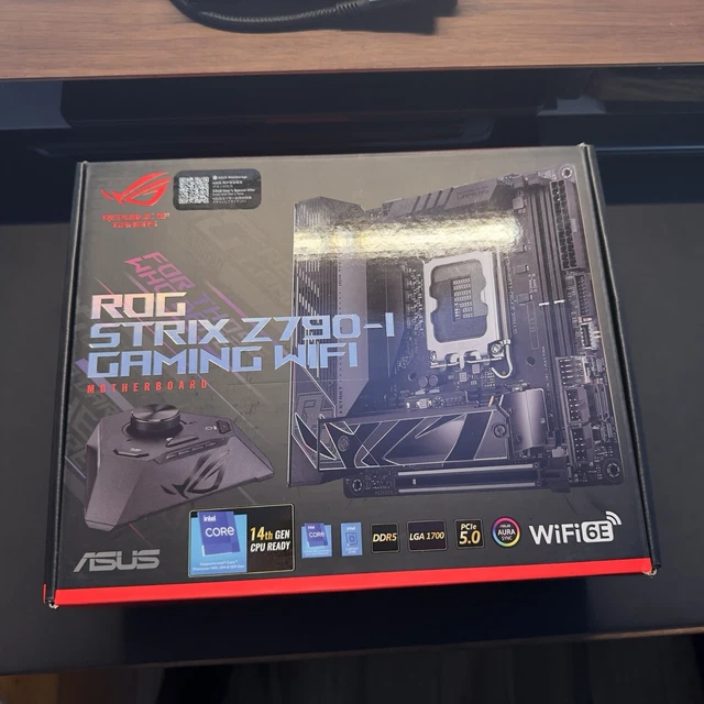 ASUS ROG STRIX Z790-I Gaming WiFi LGA 1700 Mini-ITX Intel Motherboard £299.00 - PicClick UK