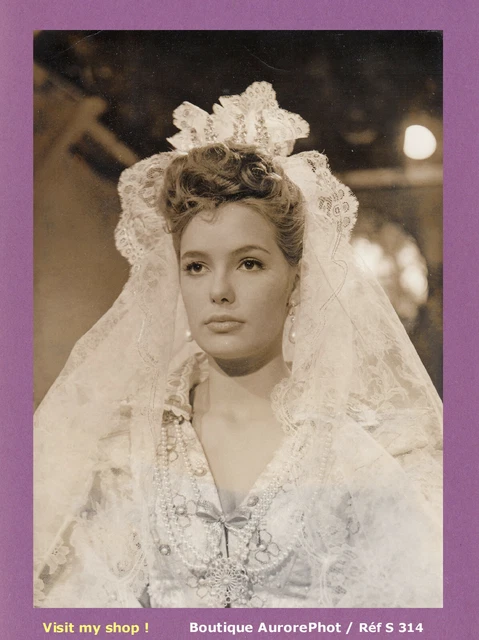 PHOTO PRESSE 1961 Cinéma, Danièle Gaubert Actrice Film "Vive Henri Iv ...