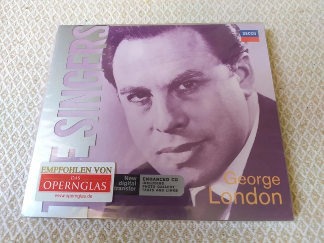 GEORGE LONDON - Wagner, Roger & Hammerstein, Loewe, Weill- The Singers ...