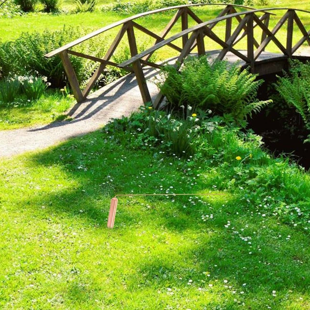 2 PCS SPIRIT Rods Ghost Hunting Divining with Handle Copper Dowsing $47 ...