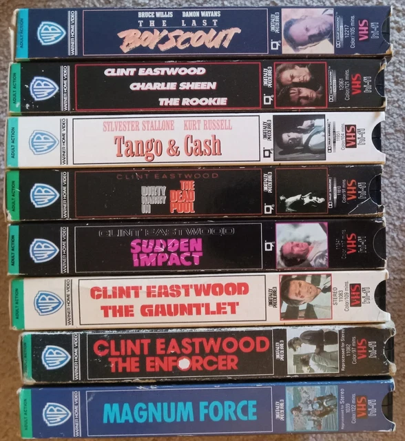 LOT VHS - Warner Bros VHS Collection 8-Films - 8 BANDES VHS BON ÉTAT ...