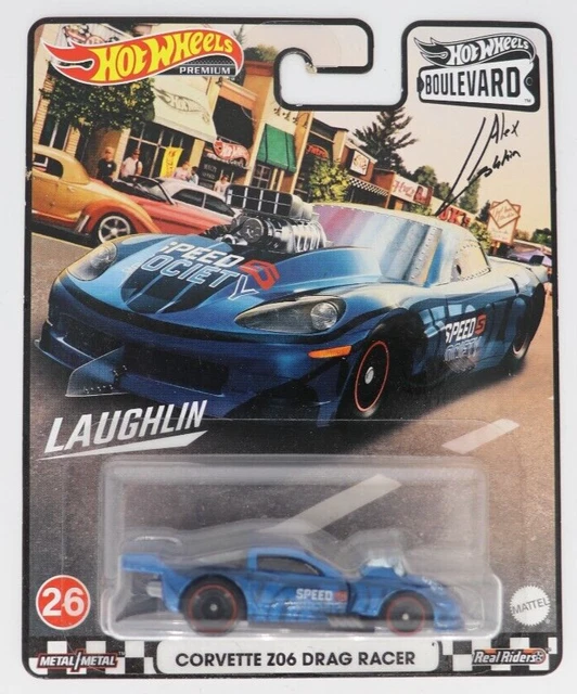 HOT WHEELS PREMIUM Boulevard Chevy Corvette Z06 Drag Racer (BLUE) $13.00 - PicClick AU