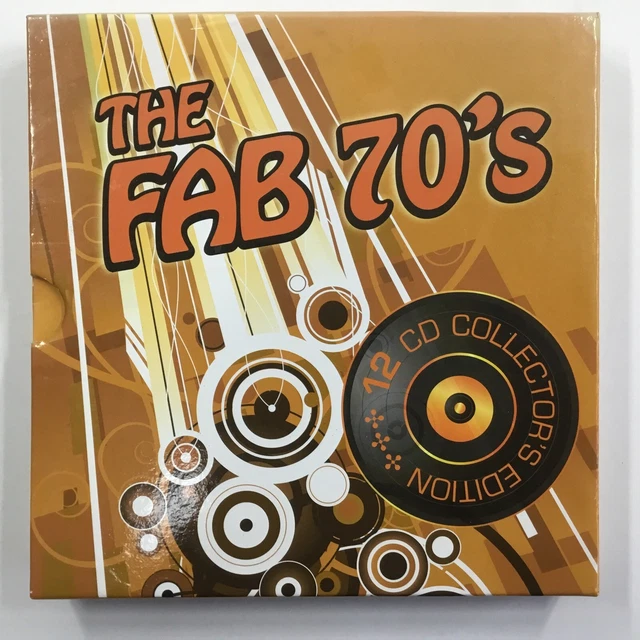 THE FAB 70'S - 12 CD Box Set - Compilation of 192 Favourites From The ...